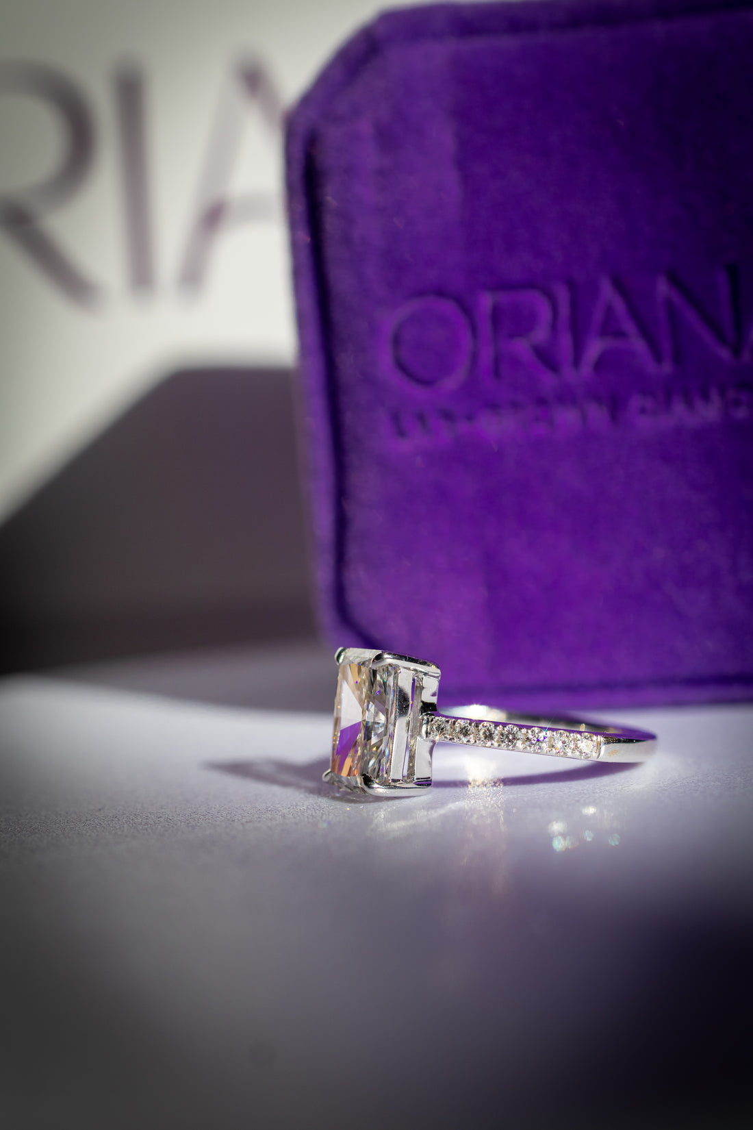 Oriana Radiant Diamond Pave Ring – Oriana Diamonds PH